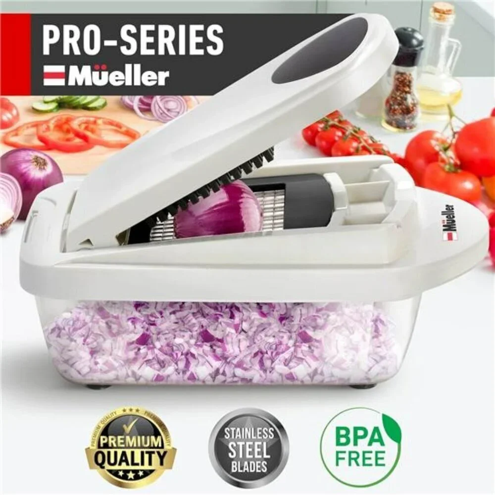 Kitchen | Mueller Proseries 1in1 Vegetable Chopper Onion Mincer Cutter ...